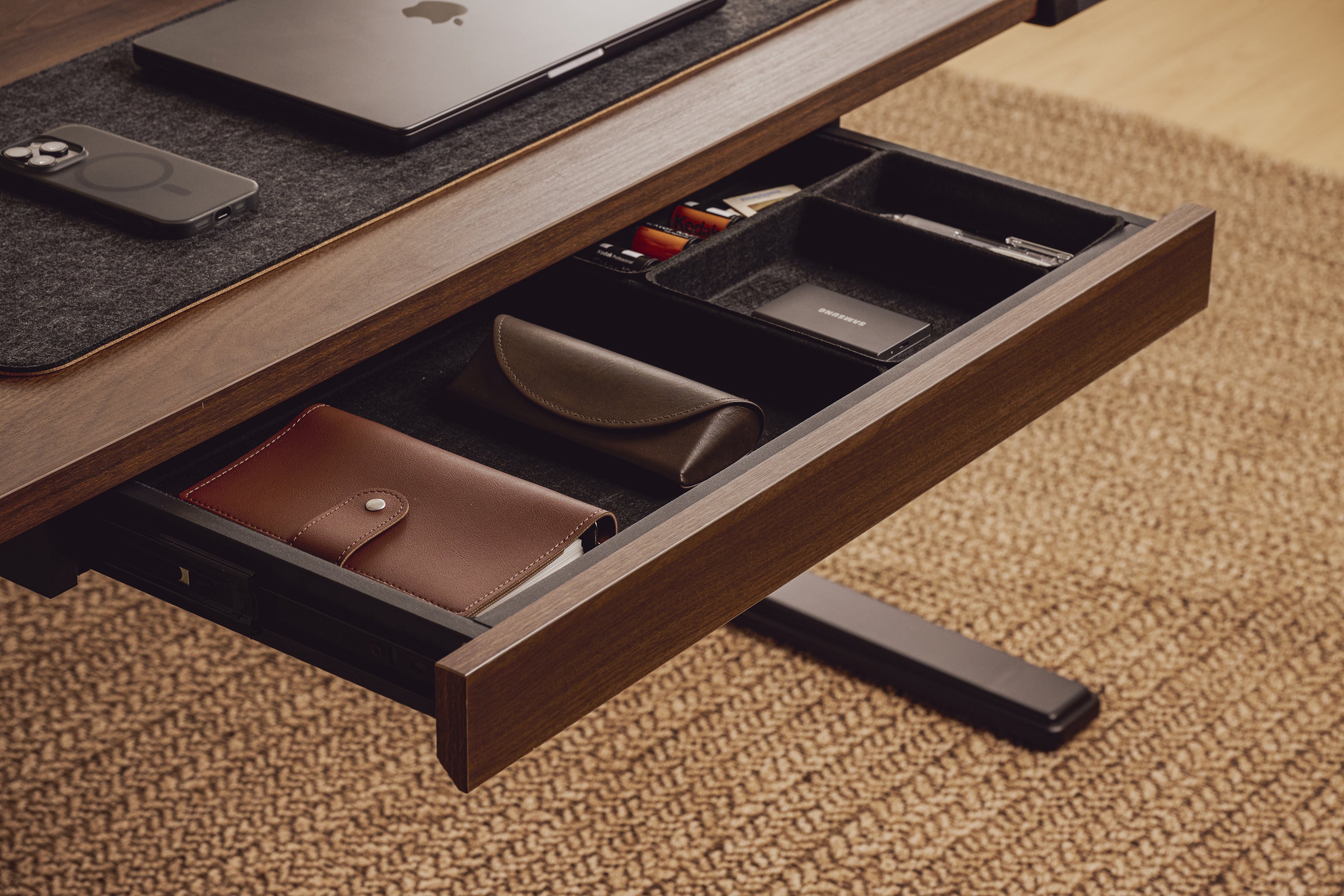 Vernal Core3 Solid Hardwood Standing Desk - Vernal